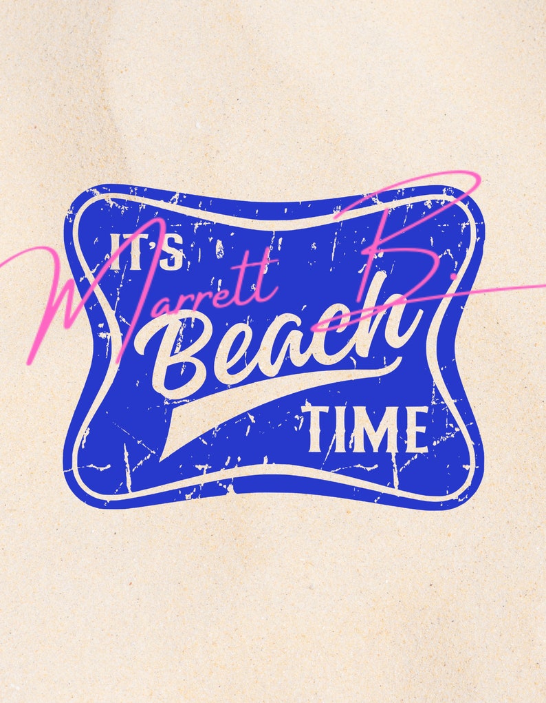 It's Beach Time Png, It's Beach Time Design, Its Beach Time, Beach Time ...