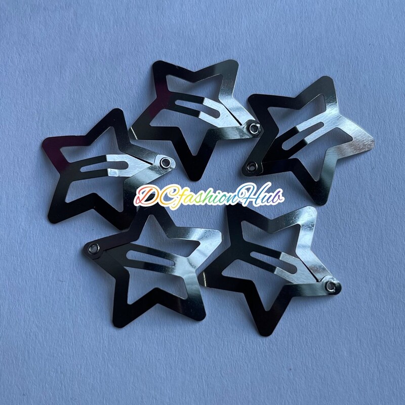 Star Hair Clips - Etsy
