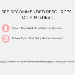 Japan Unit Study Activity Pack for Kid, Country Mini Unit, Homeschool ...