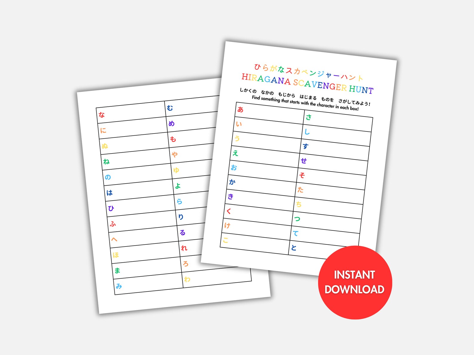 Hiragana Practice Game, Japanese Alphabet Beginner Worksheet, Reading ...