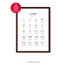 Japanese Number Poster 1-20, Bilingual Count to 20 Chart, Kanji Table ...