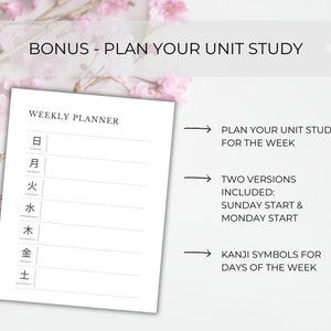 Japan Unit Study Activity Pack for Kid, Country Mini Unit, Homeschool ...