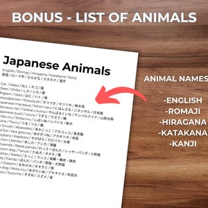 Japanese Coloring Book, Easy Origami Animal Sheet, Bilingual Kid ...