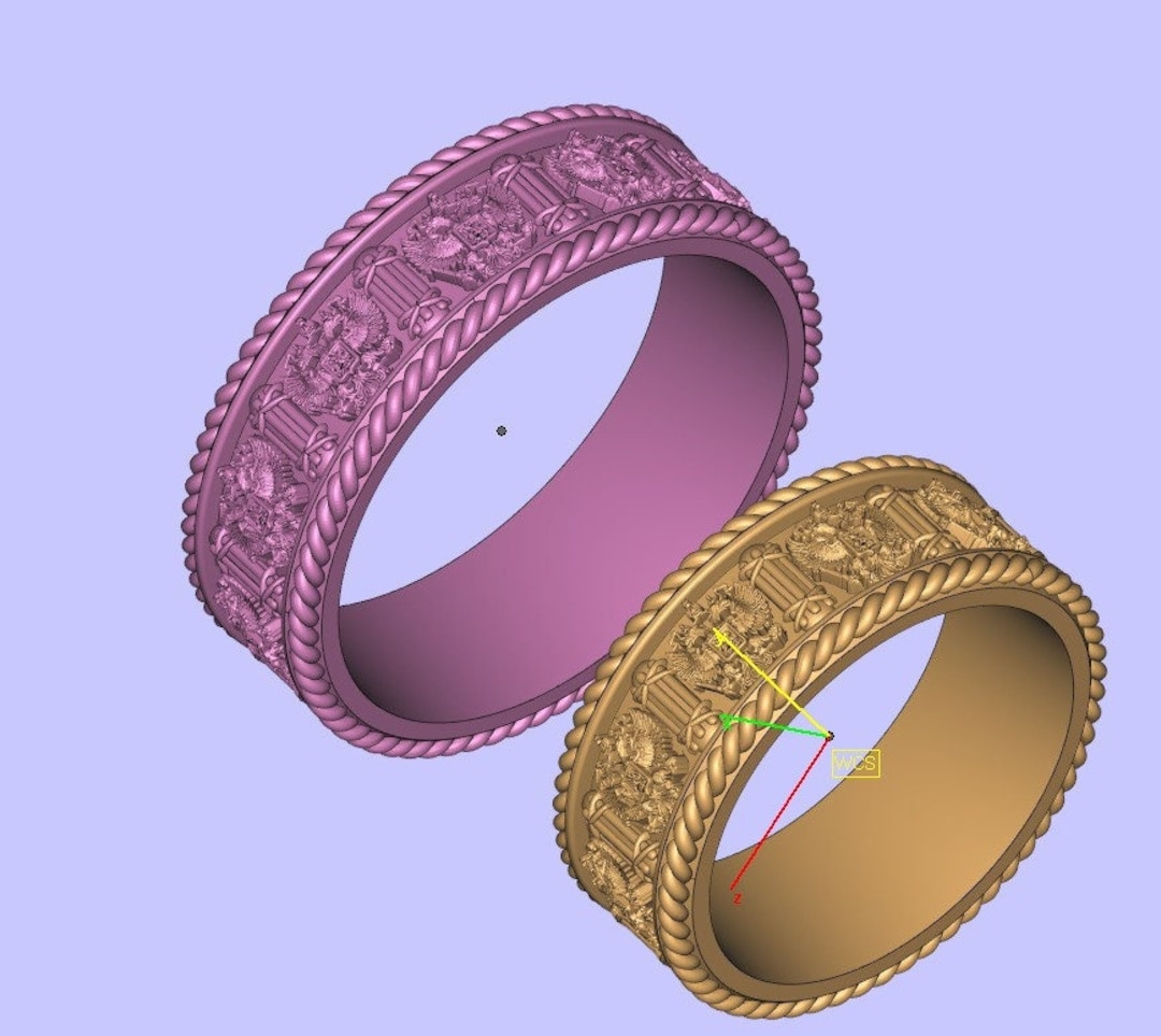 STL 3D Model // Jewelry File for 3D Printing // File for 3D Printing ...