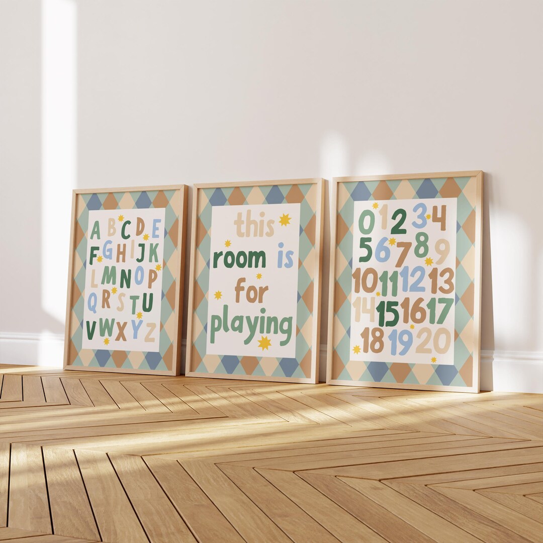 Kids Fun Educational Prints | ABC Alphabet | Numbers Count to 20 ...