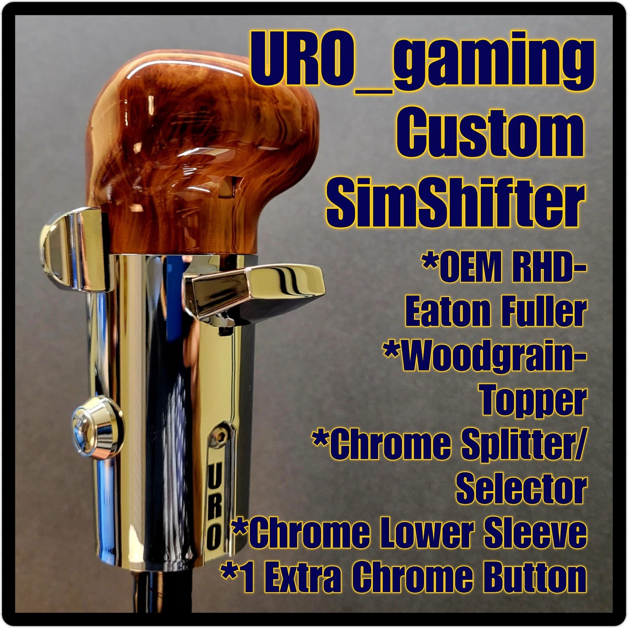 RHD Uro_gaming Simshifter for ATS / ETS2 Shifter Shift Knob Eaton ...