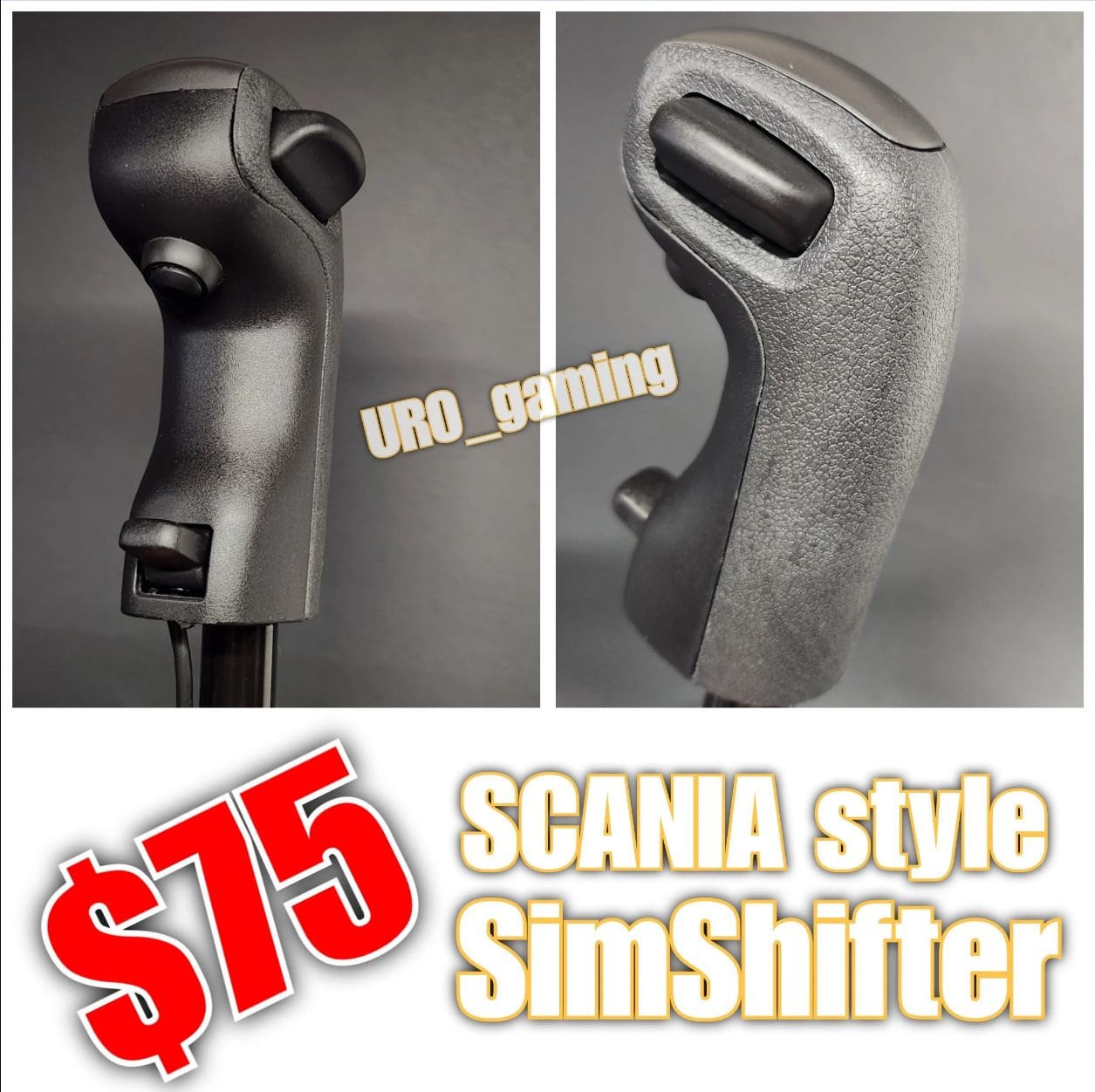 Uro_gaming SCANIA Style Simshifter for ATS / ETS2 Shifter Shift Knob ...