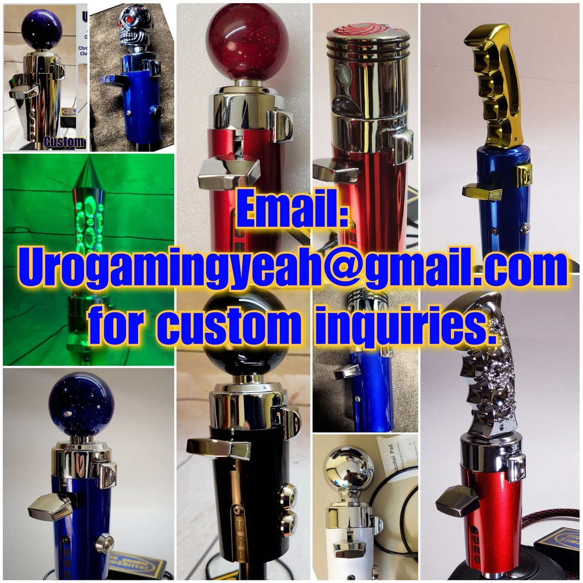 LHD Uro_gaming Simshifter for ATS / ETS2 Shifter Shift Knob Eaton ...