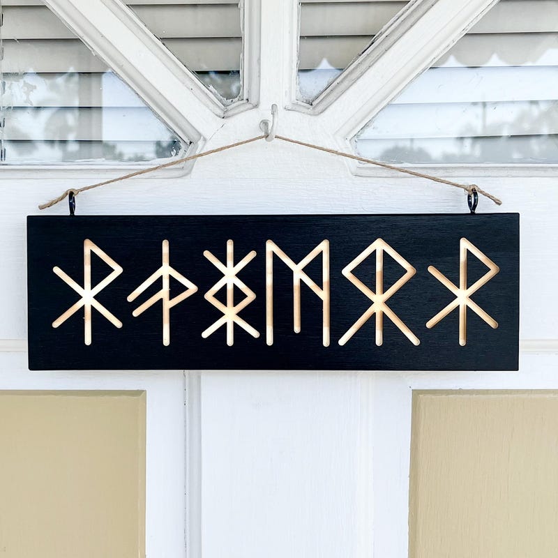 Vikings Wood Sign - Etsy
