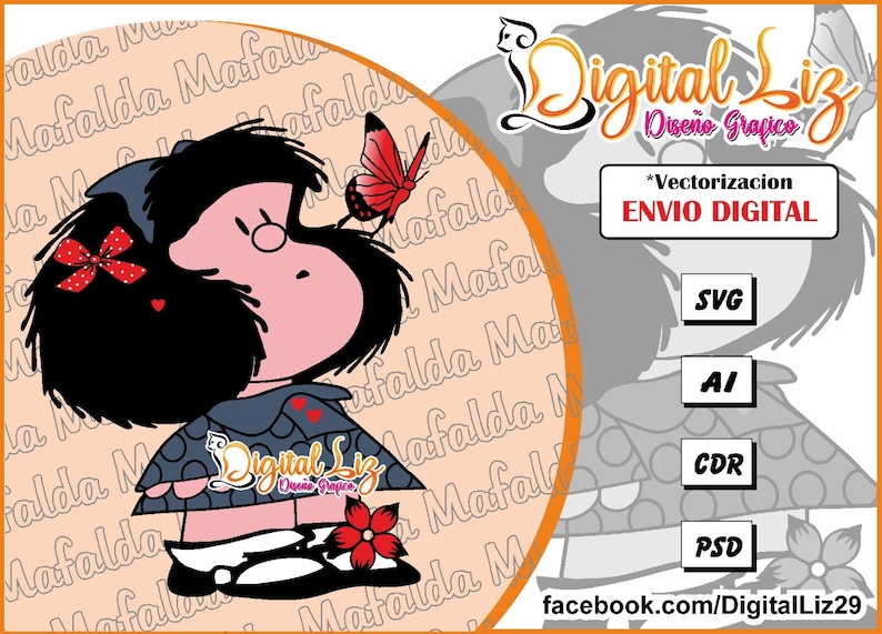 Mafalda, Mafalda in Vector, Mafalda Illustration, Mafalda Drawing ...