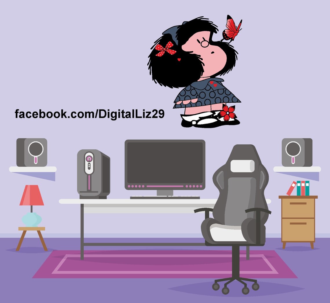 Mafalda, Mafalda en vector, Ilustración Mafalda, Dibujo Mafalda ...