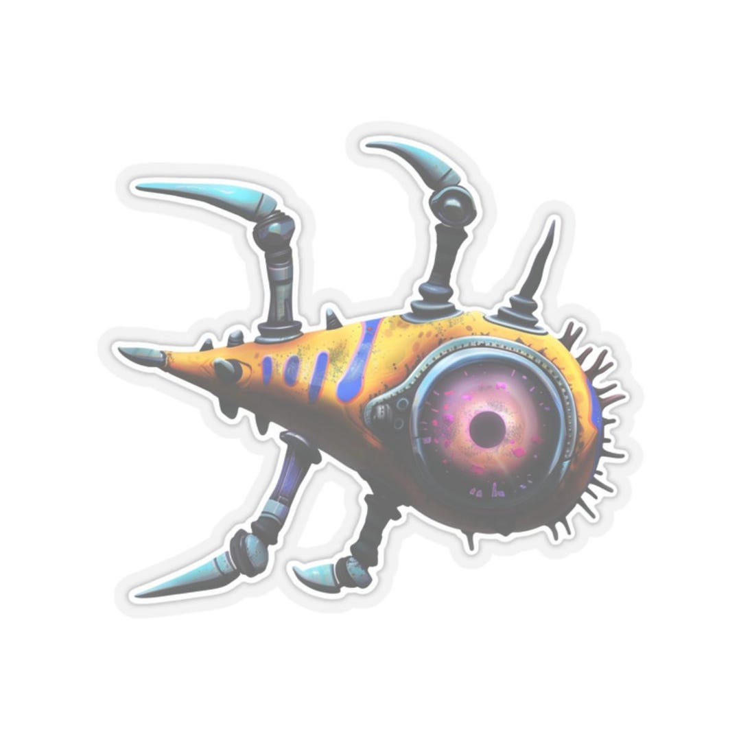 Bionic Fish Kiss-cut Stickers Underwater Ocean Creature Decal ...