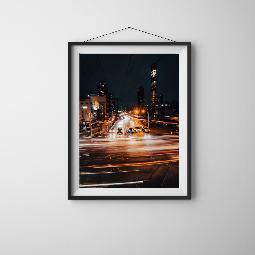 New York Photo Print, 59th Street Bridge, Roosevelt Island, NYC Wall ...