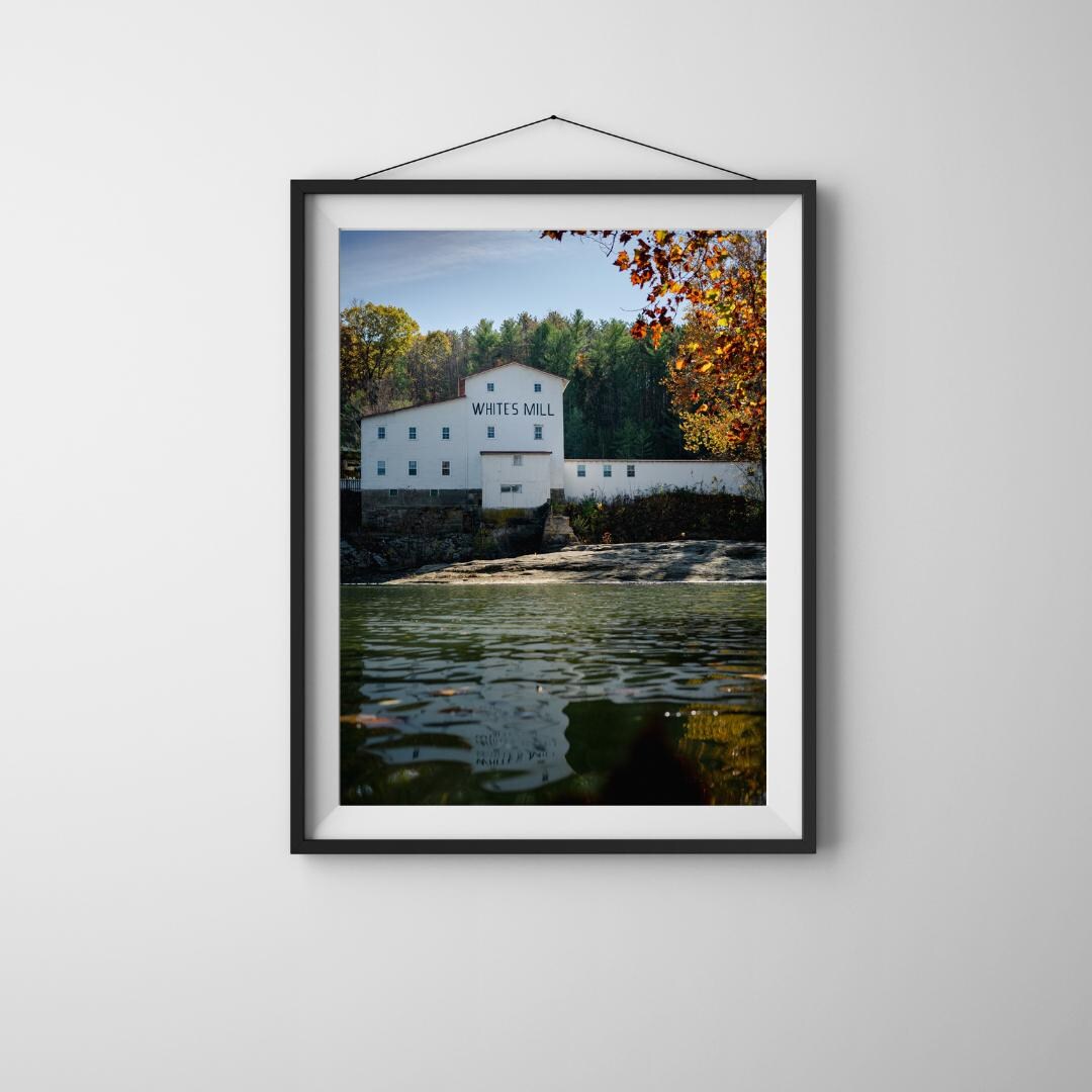 Athens Ohio Historic Mill Photo Print, Bobcats Poster, Ohio University ...