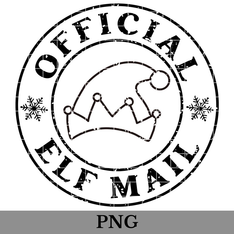 Elf Stamp - Etsy UK