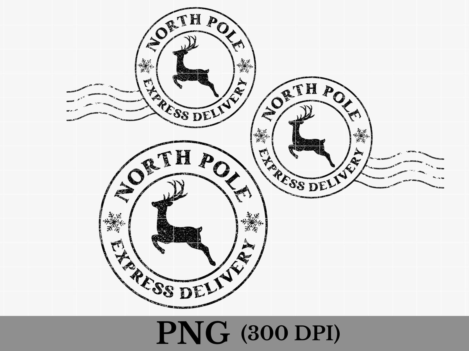 Santa Claus Approved Nice List Stamp PNG Official Seal North Pole ...