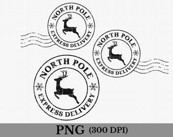 Santa Claus Approved Nice List Stamp PNG Official Seal North Pole ...