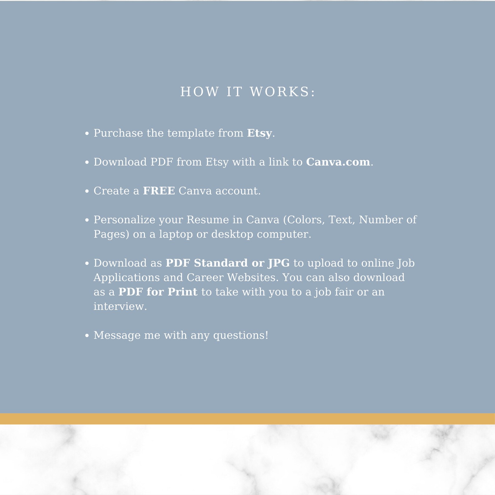 Modern Professional Resume Design: Sleek, Minimalist CV Template, Clean ...