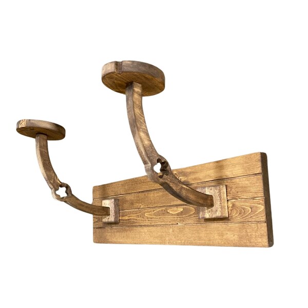 Wood Hat Rack - Etsy