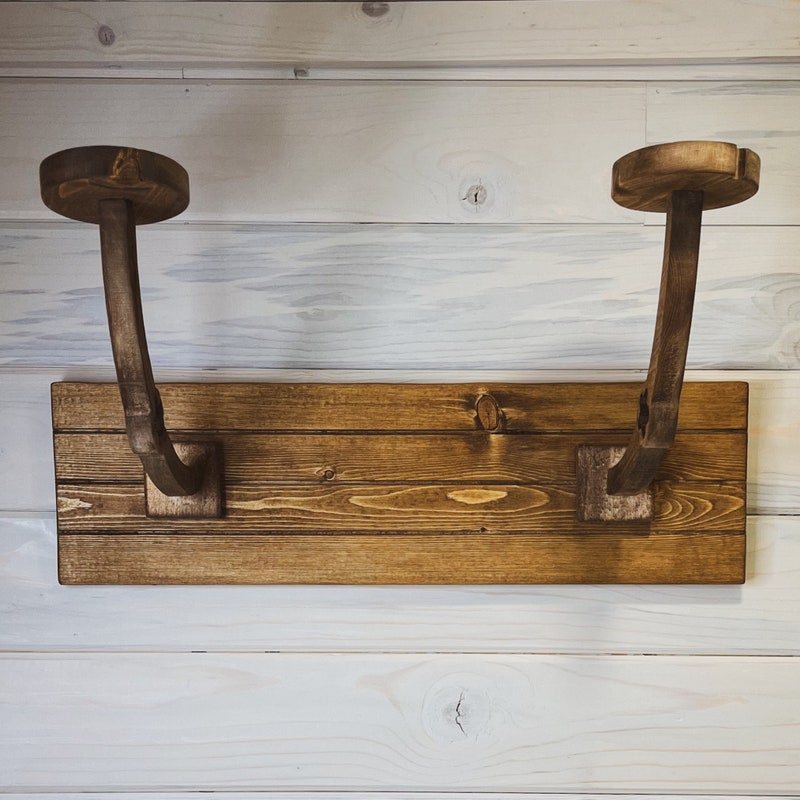Wall Mounted Cowboy Hat Rack - Etsy