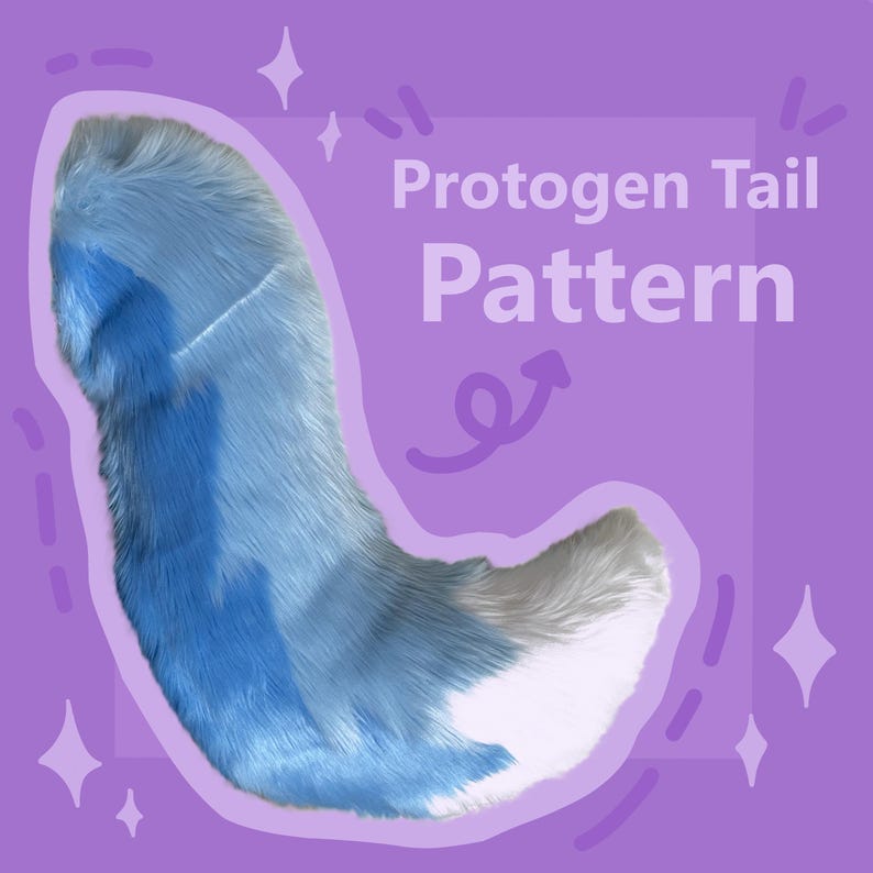Protogen Tail Pattern (PDF Download) - Etsy