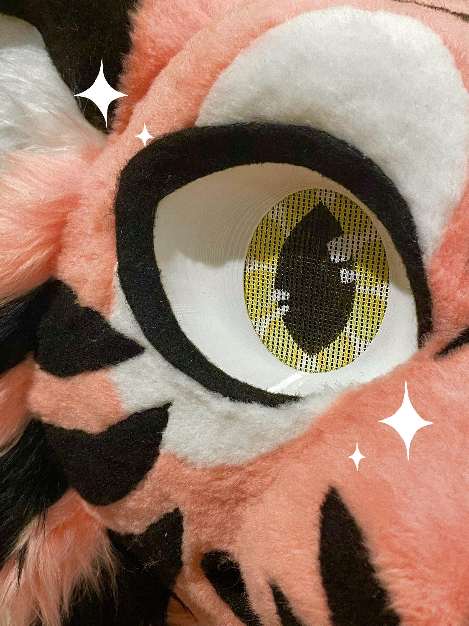 3D Printed Fursuit Eyes (cat Eyes) - Etsy