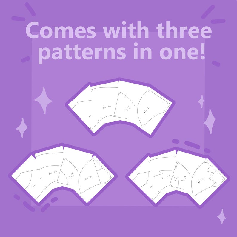 Protogen Tail Pattern (PDF Download) - Etsy