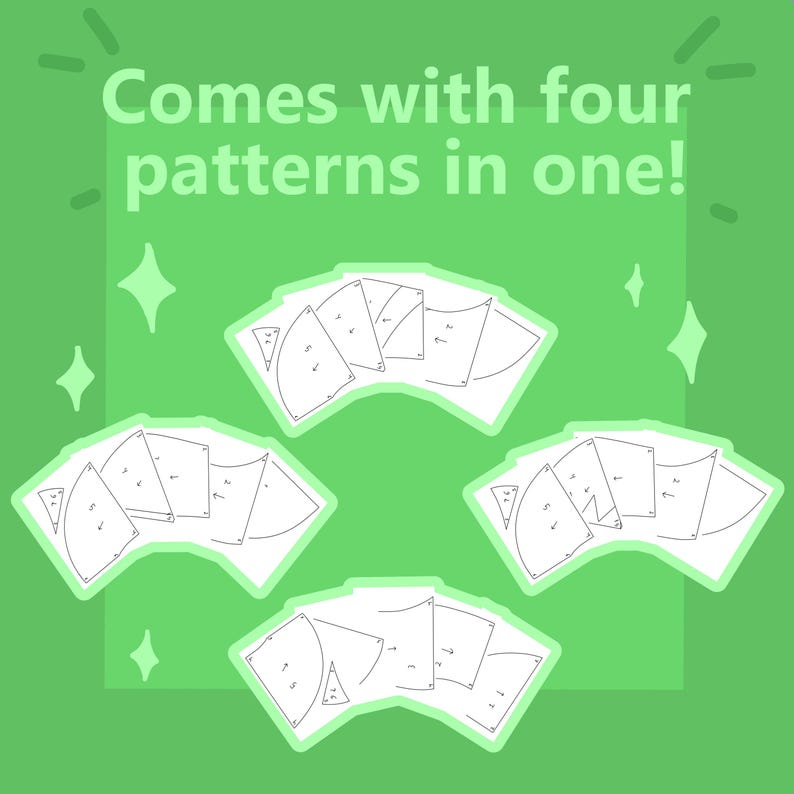 Big Wolf Tail Pattern (PDF Download) - Etsy