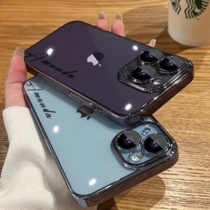 Your Style, Your Name: Personalized Luxury Plating Clear Case for ...