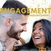 Customizable Editable Engagement Announcement Magazine Cover Editable ...