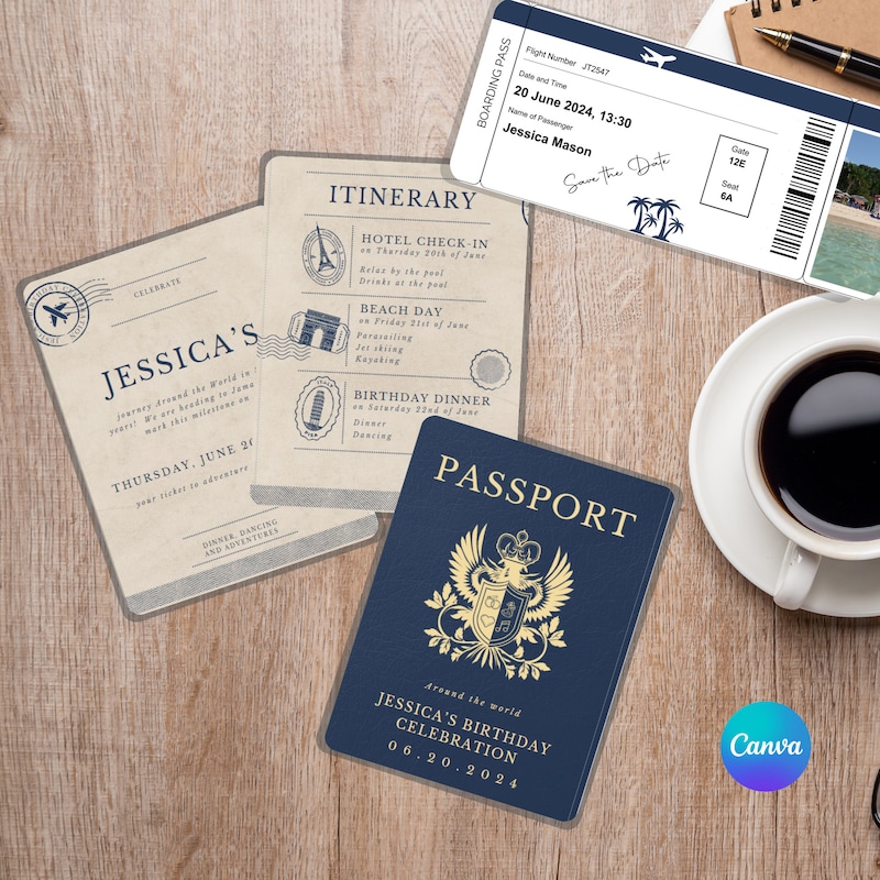 Event Passport - Etsy