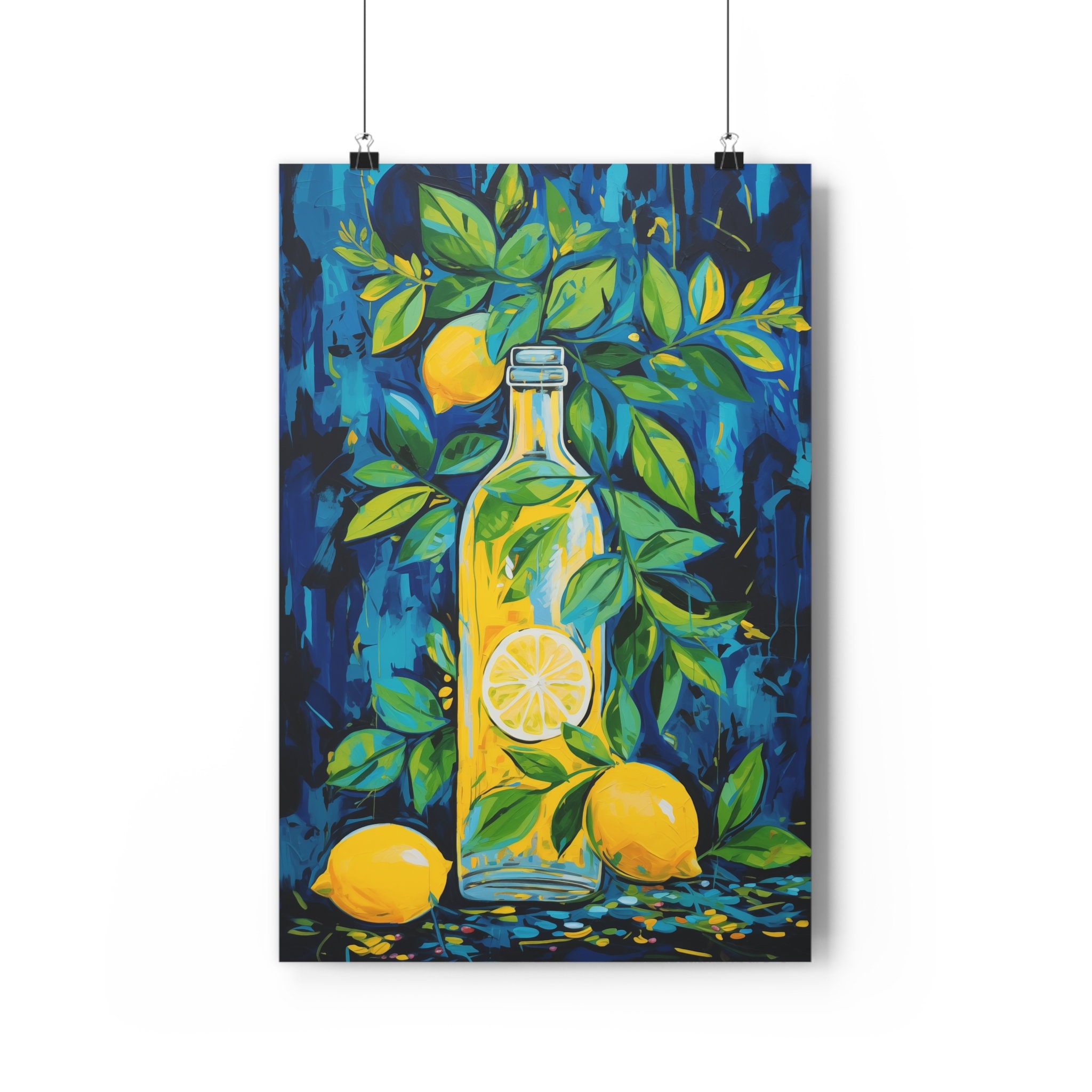 Limoncello Print Italian Art Print Drink Art Print Limoncello Baby Art ...