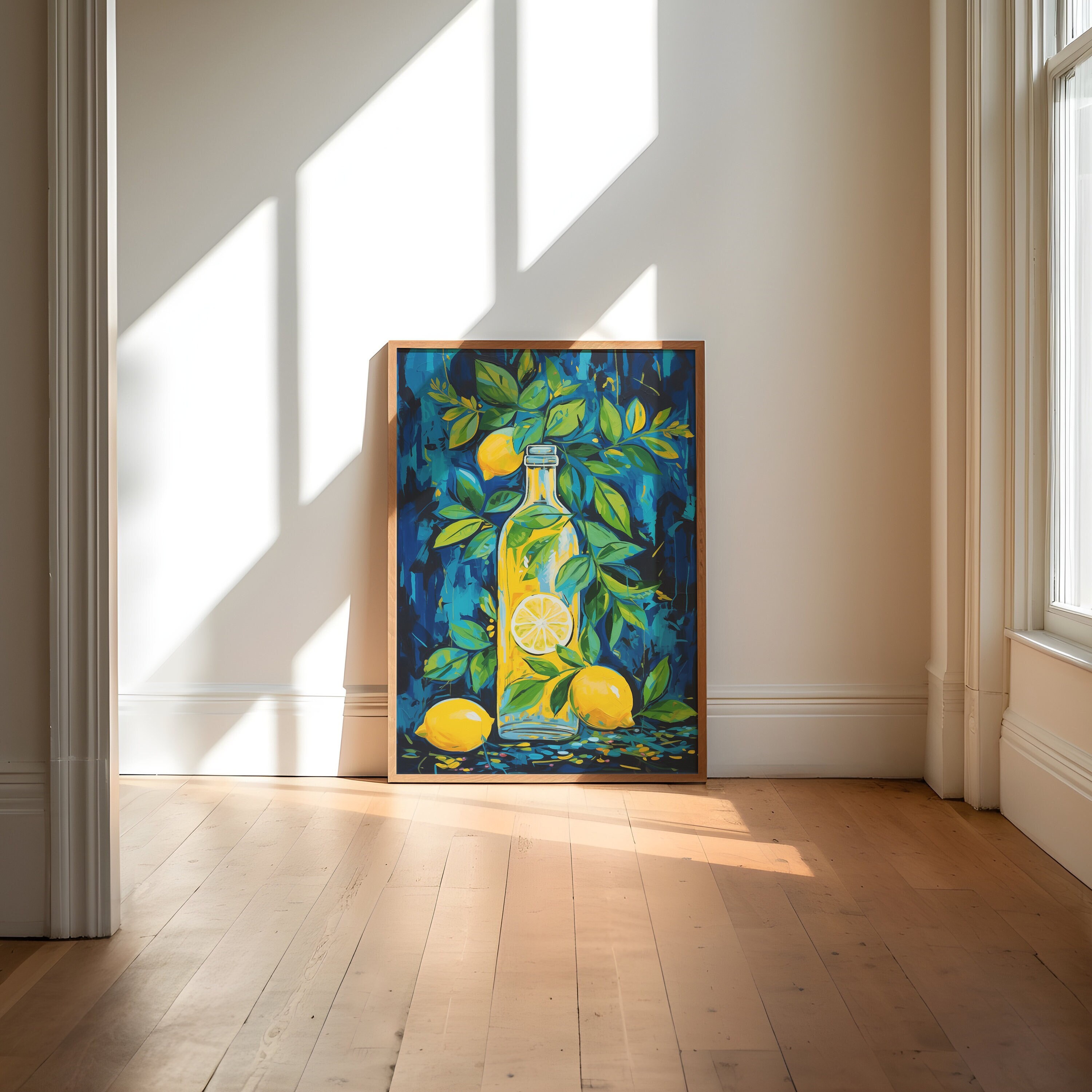 Limoncello Print Italian Art Print Drink Art Print Limoncello Baby Art ...