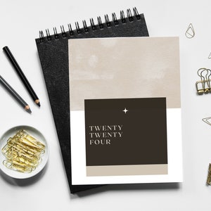 2024 Daily Weekly Monthly & Yearly Planner Dated Digital Planner ...