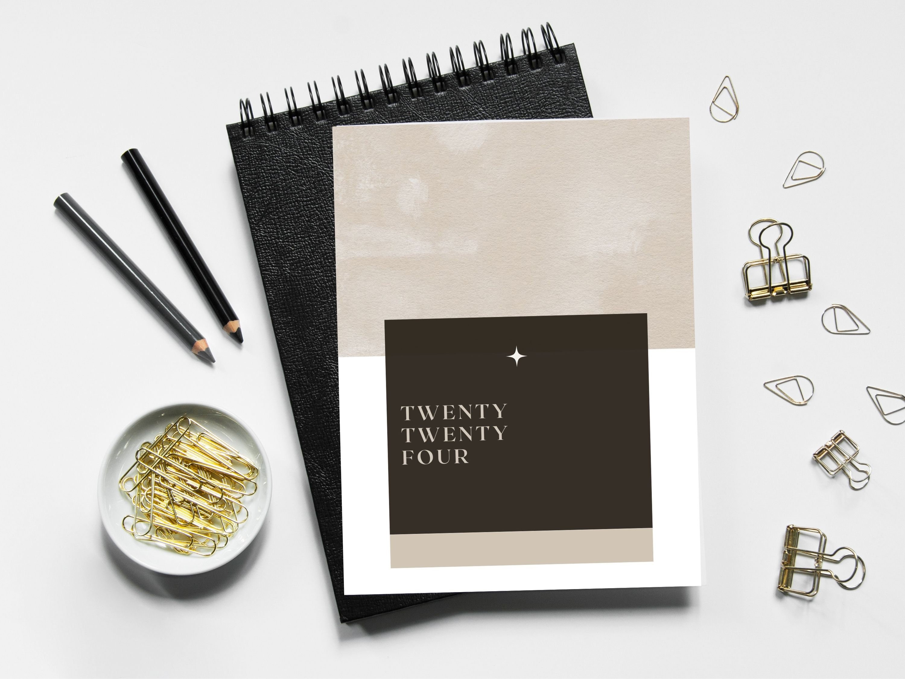 2024 Daily Weekly Monthly & Yearly Planner Dated Digital Planner ...