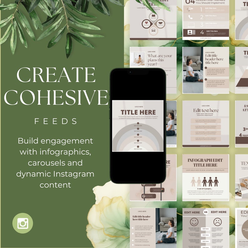 Instagram Template Bundle Instagram Reels IG Stories Infographic ...