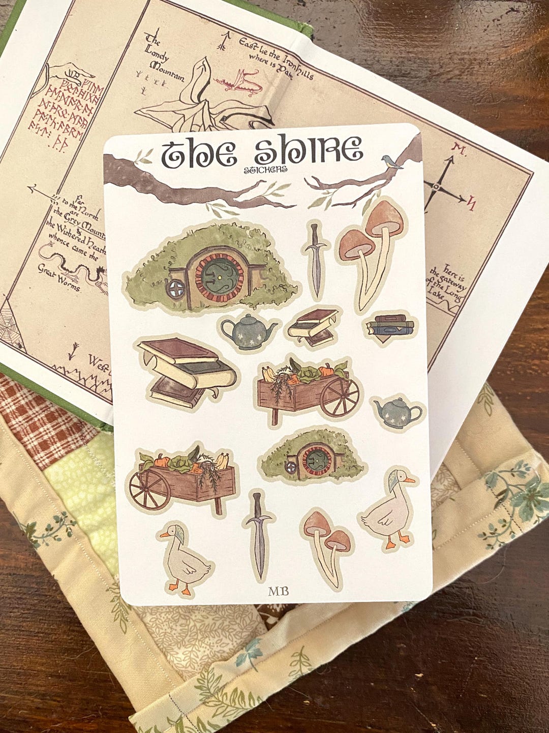The Shire Sticker Sheet - Etsy