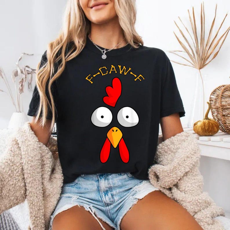 F-caw-f Funny Chicken Humor Png, Funny F-caw-f Chicken FCAWF Chicken ...