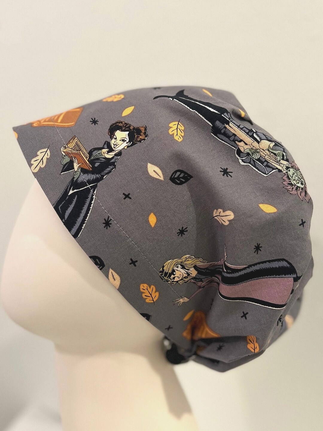 Hocus Pocus Scrub Cap/hat Halloween Comfortable Cute - Etsy