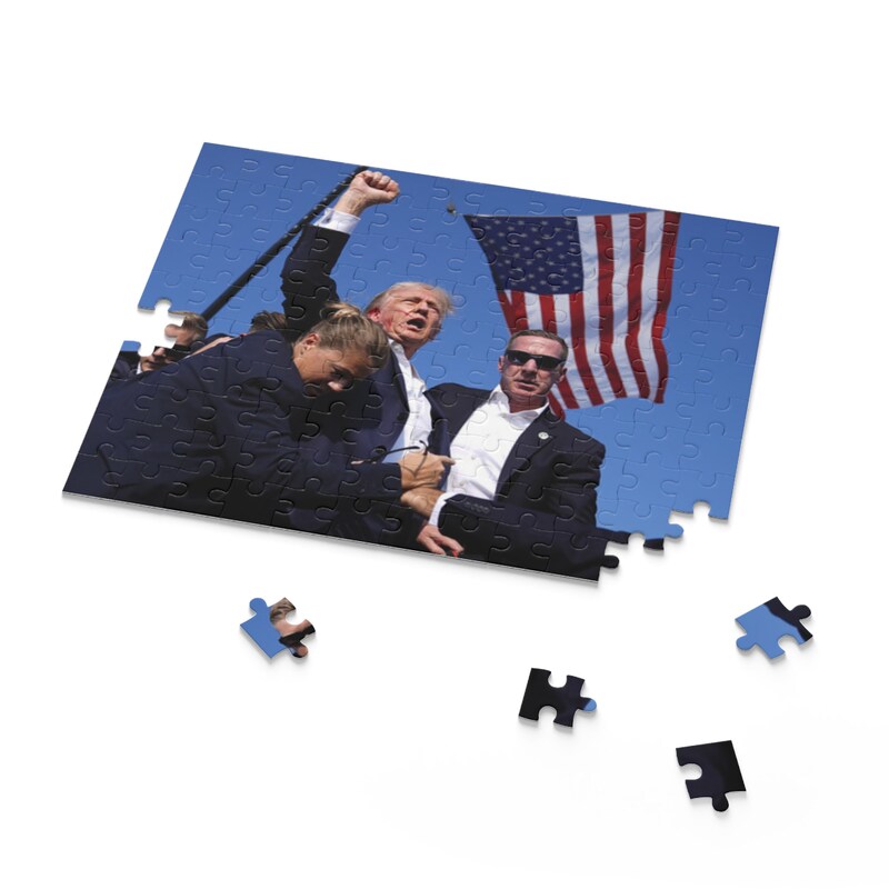 Trump Jigsaw Puzzle - Etsy