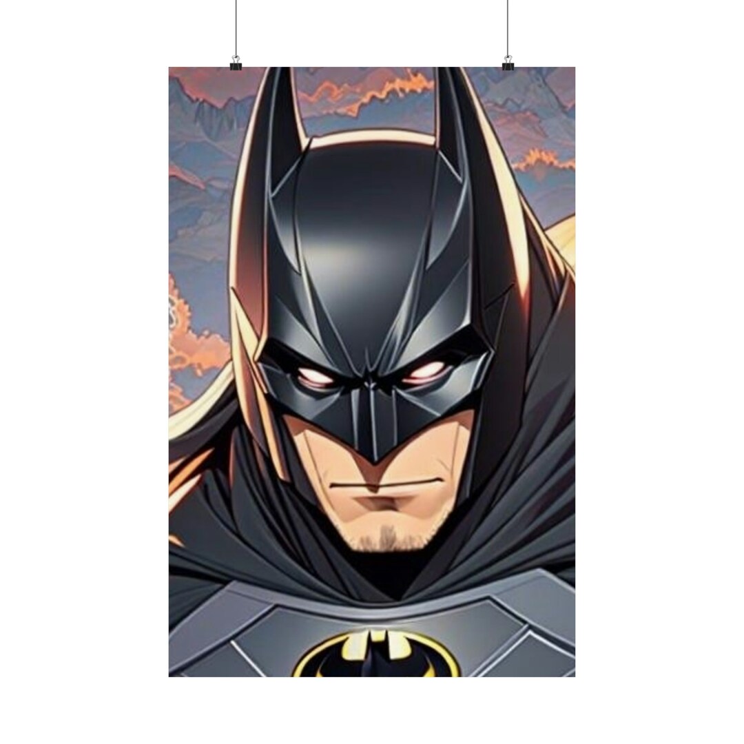 Matte Vertical Posters Batman - Etsy