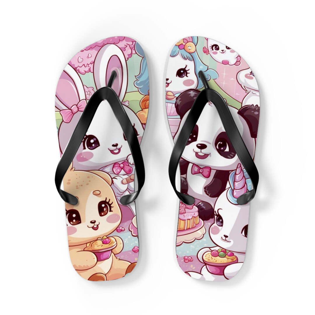 Flip Flops Cute Characters - Etsy