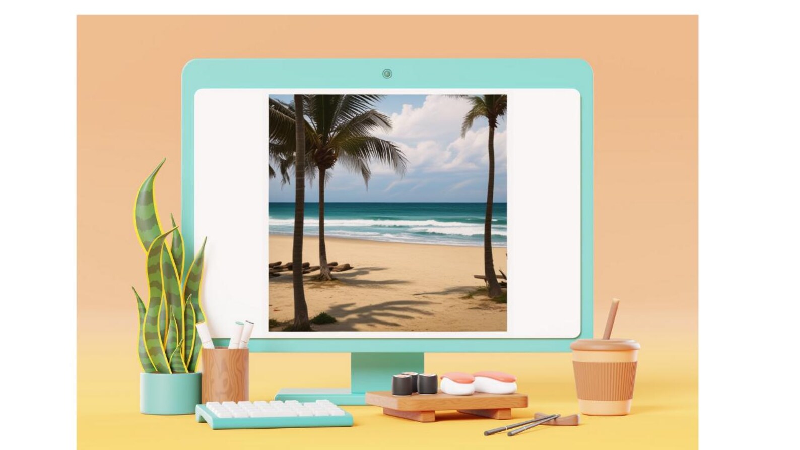 Four Season Zoom Background - Etsy