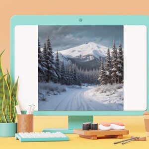 Four Season Zoom Background - Etsy