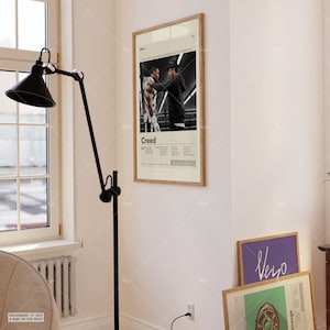 Creed Poster Ryan Coogler Minimalist Movie Poster Custom Movie Posters ...