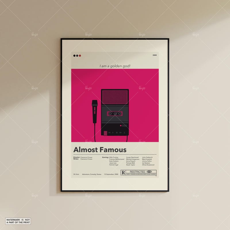 Almost Famous - Etsy
