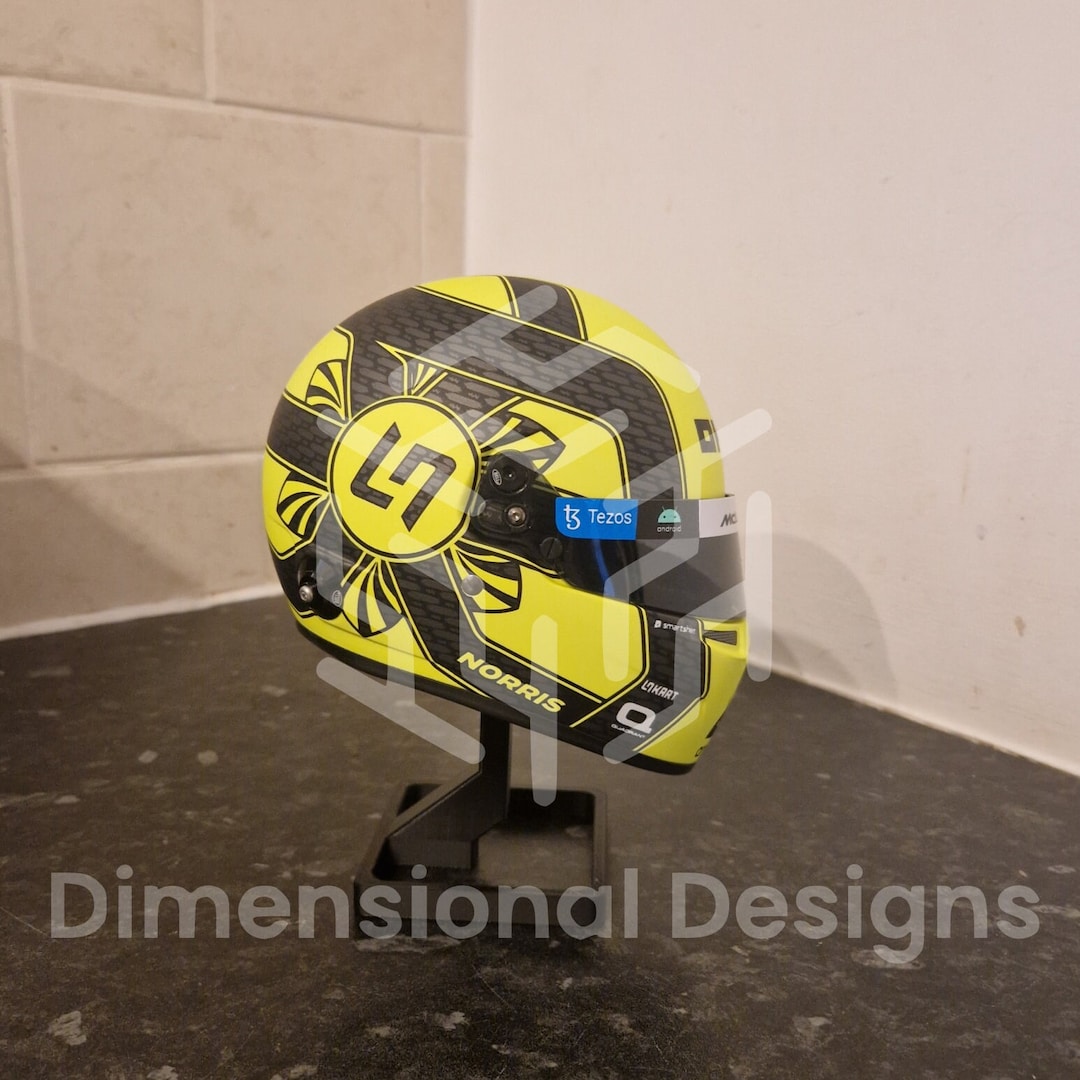 1:2 Racing Helmet Display Stand (with Optional 3cm Riser) - Etsy