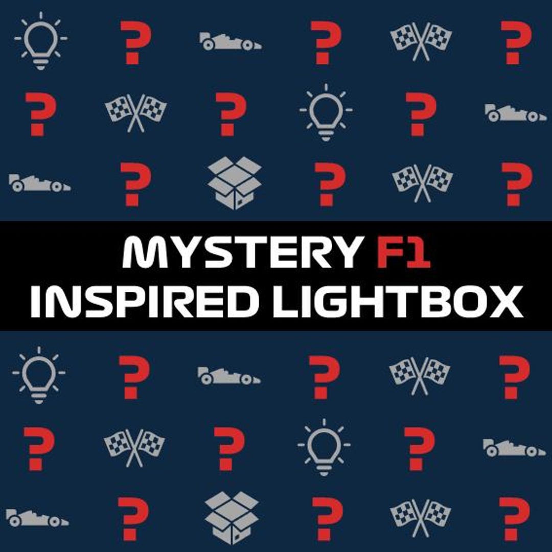 Mystery F1 Inspired LED Lamps/ Nightlights 3 Possible Designs Available ...