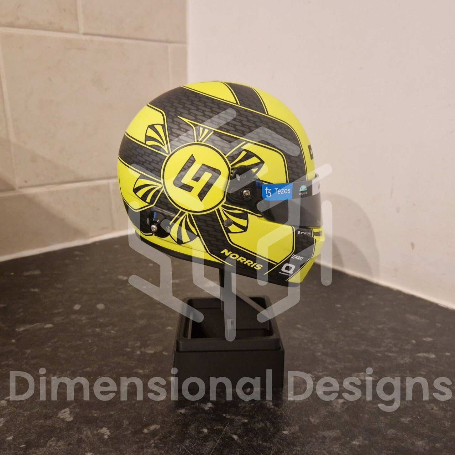 1:2 Racing Helmet Display Stand (with Optional 3cm Riser) - Etsy