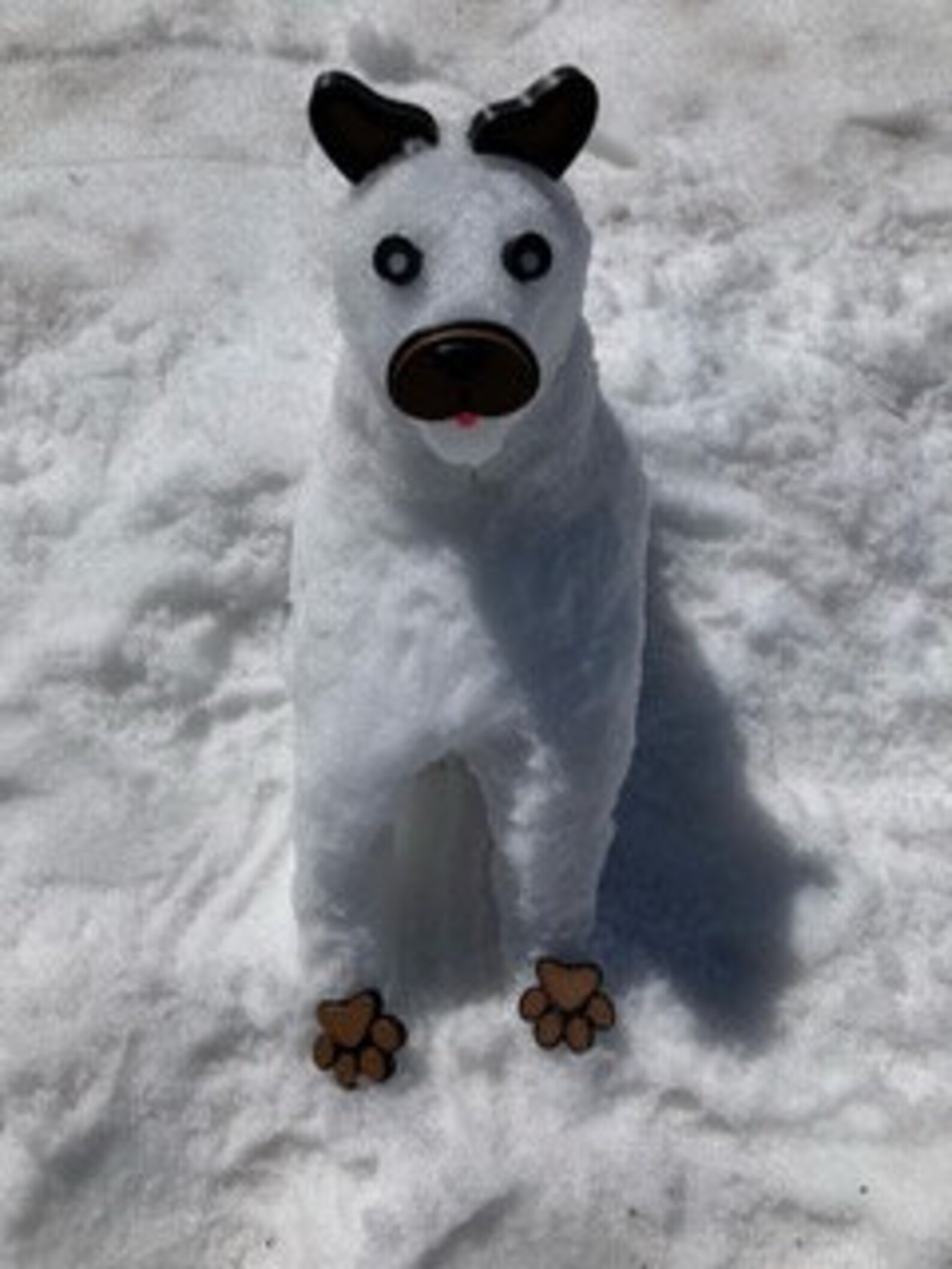 Snow Dog Building Kit for Family Winter Outdoor Activities: Unique ...